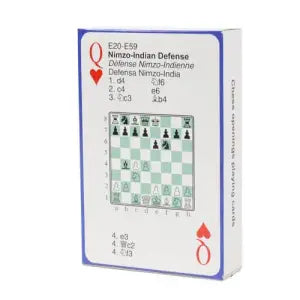 Chess Playing Cards – Practice Opening Memory – Full Deck – Chess Earth ...
